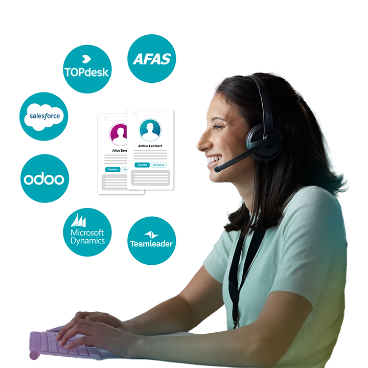 CRM Koppeling & Integratie | Telefonie + CRM systeem | Dstny